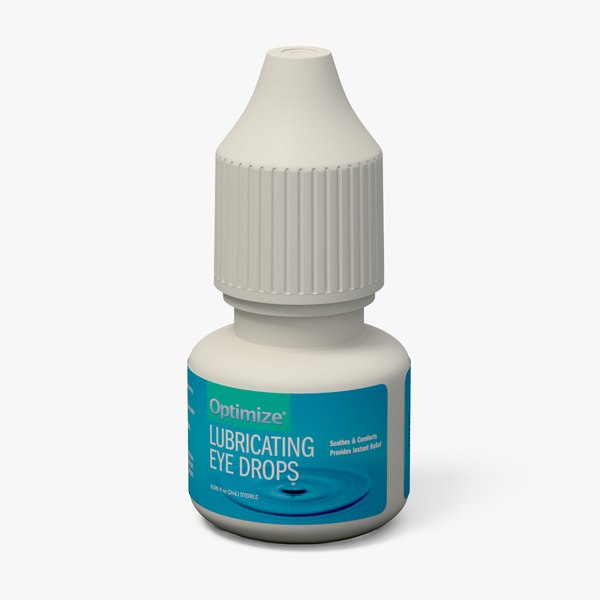 Eye drops bottle 3D model - TurboSquid 1359723