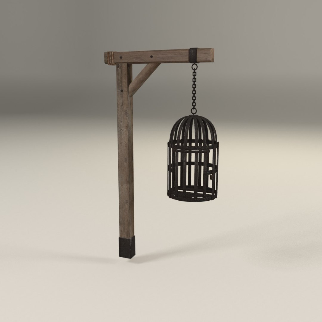 Suspended Cage 3D Model - TurboSquid 1854241