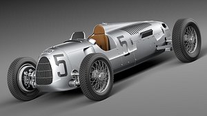 3d Model Autounion Auto Union Type