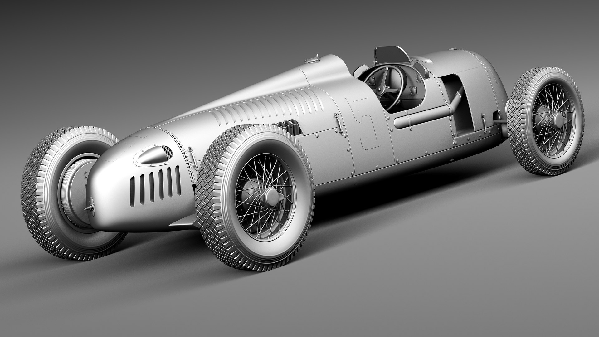 3d Autounion Auto Union Type