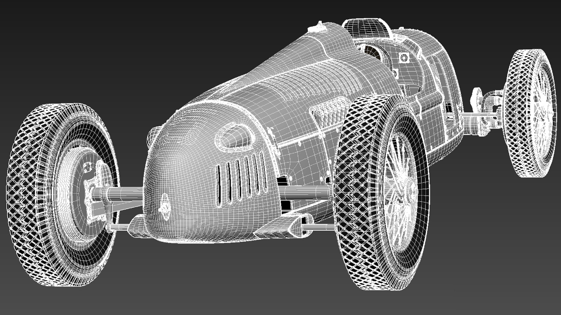 3d Autounion Auto Union Type