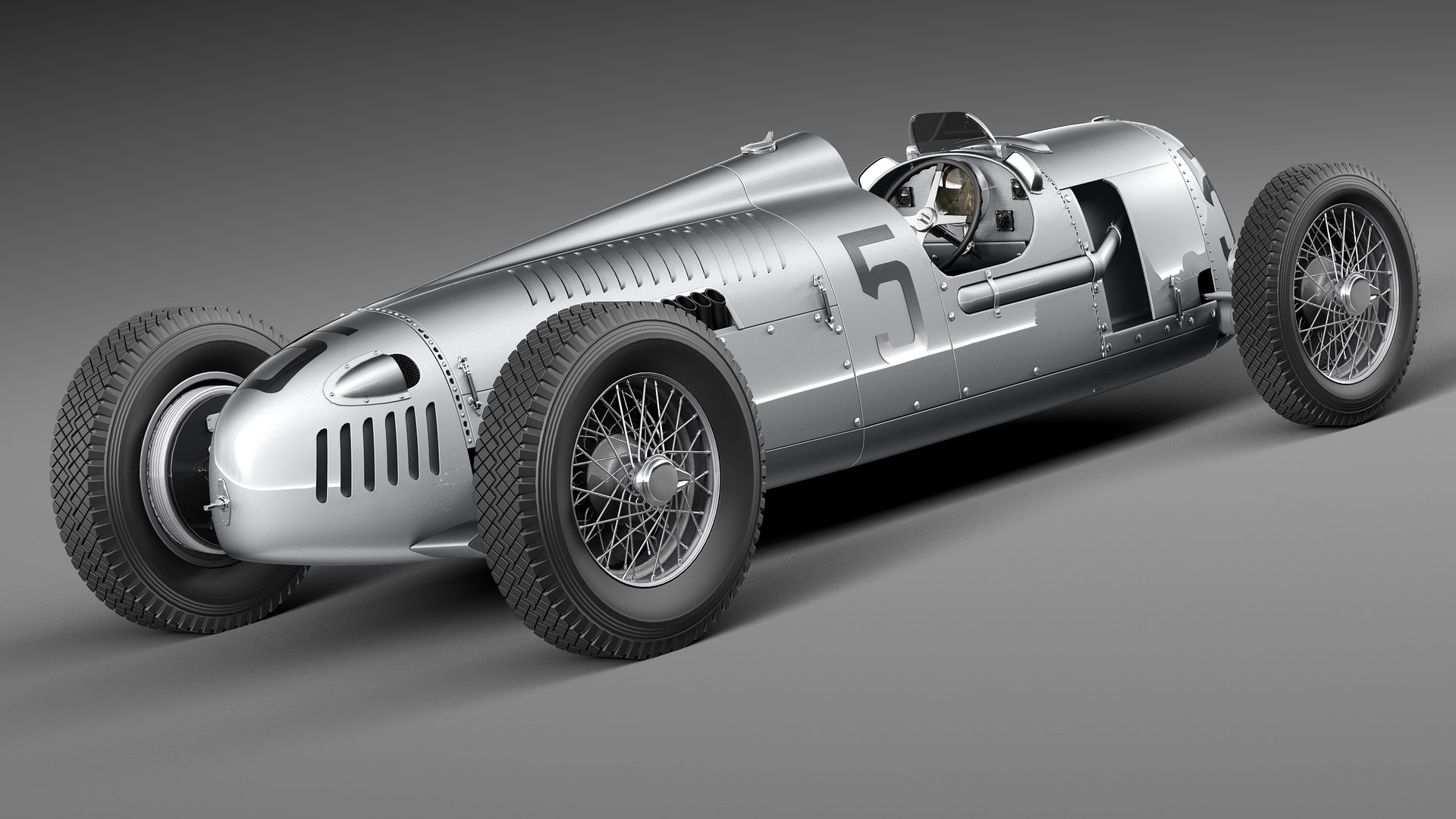 3d Autounion Auto Union Type