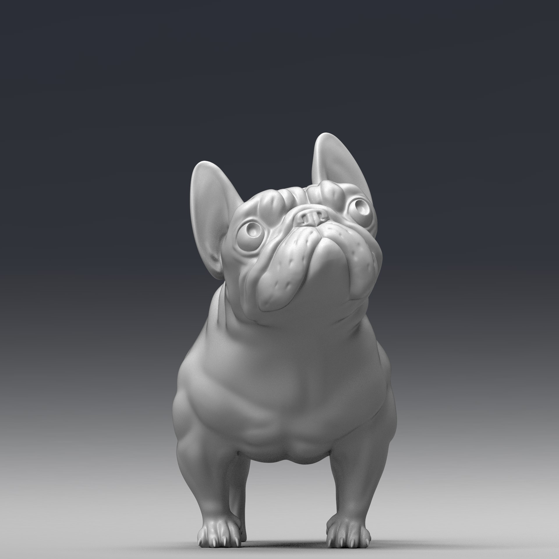 French bulldog print 3D model - TurboSquid 1688117