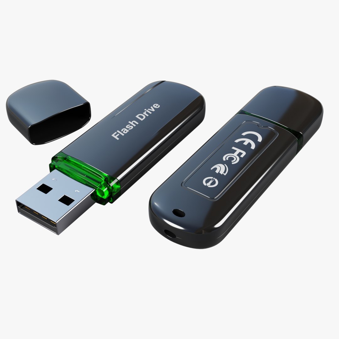 Flash drive 3D model - TurboSquid 1702564