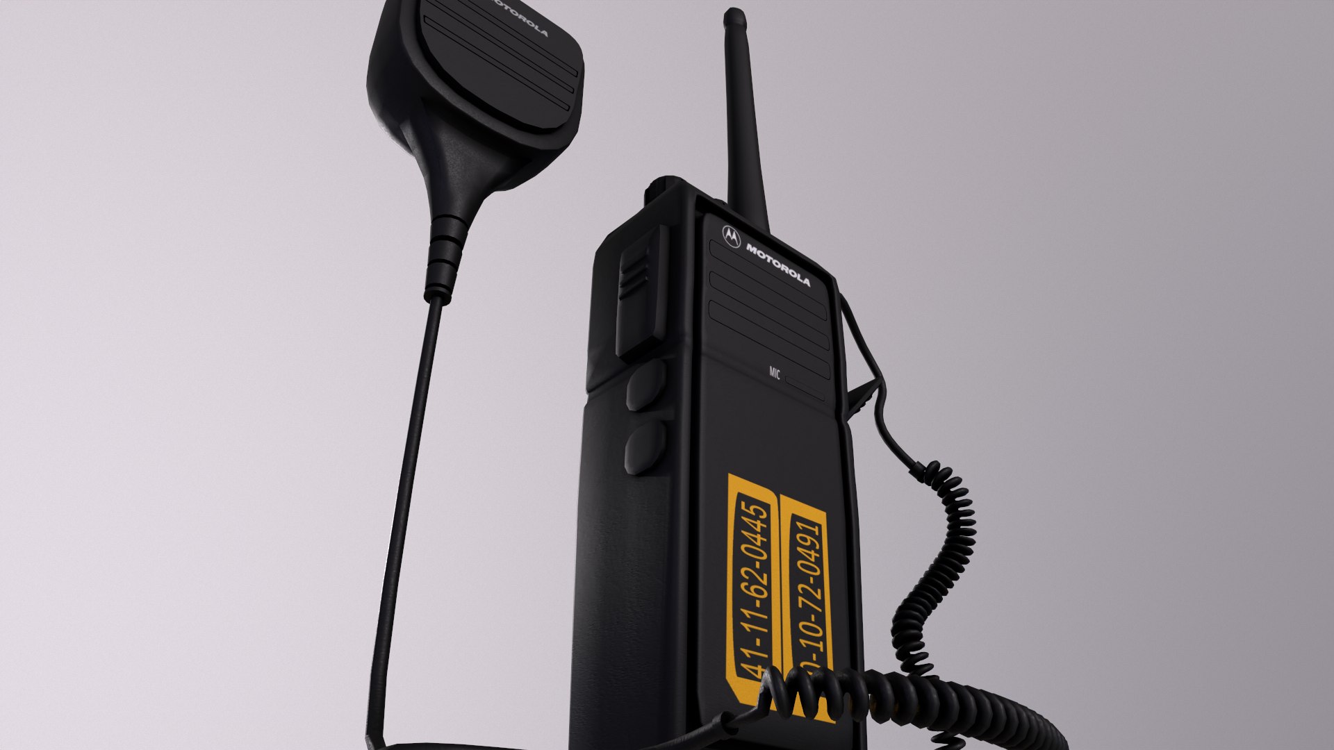 3D Walkie Talkie Motorola Model - TurboSquid 2043358