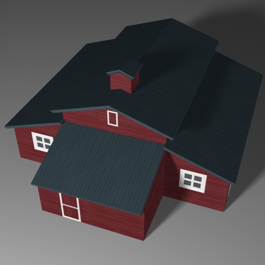3d Barn Model