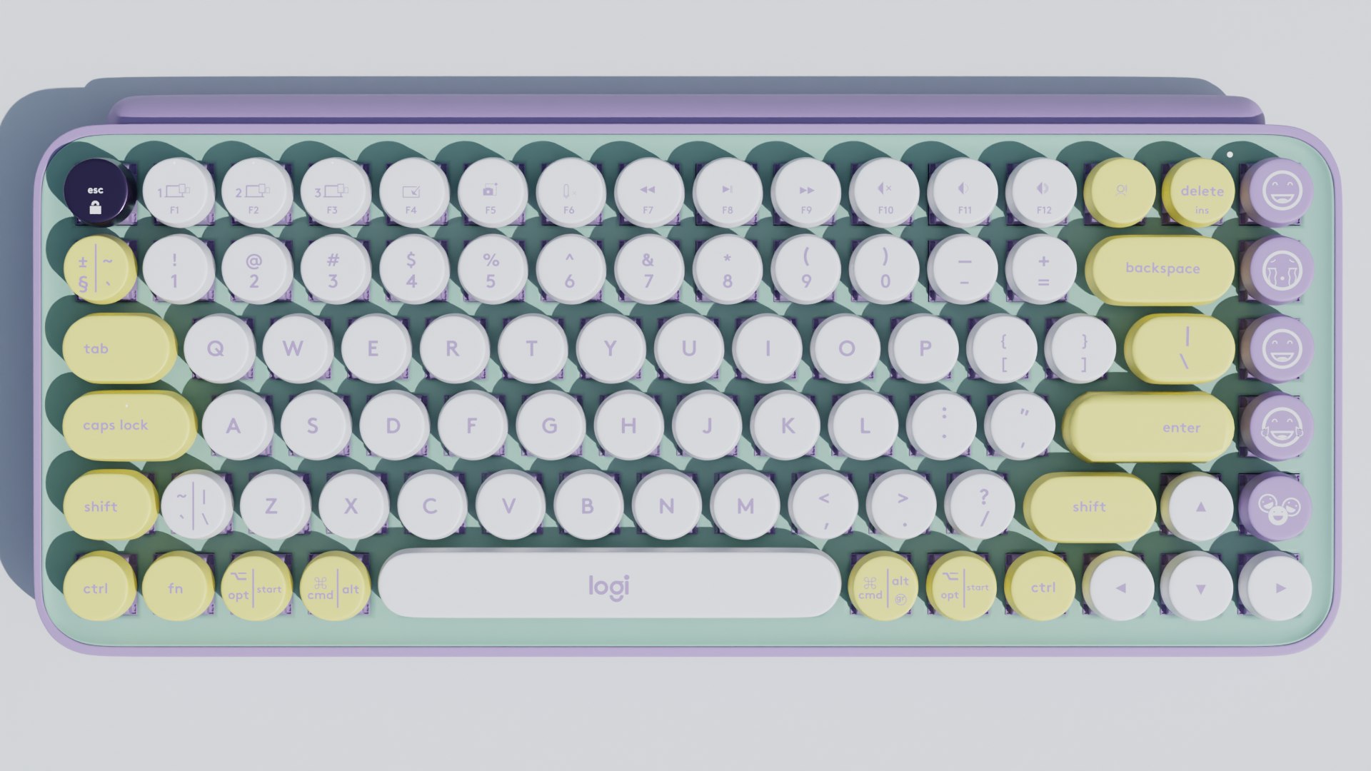 Logitech POP Keyboard Bundle 3D Model 3D Model - TurboSquid 2383345