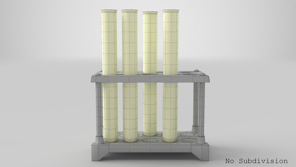 3d laboratory tripod test model