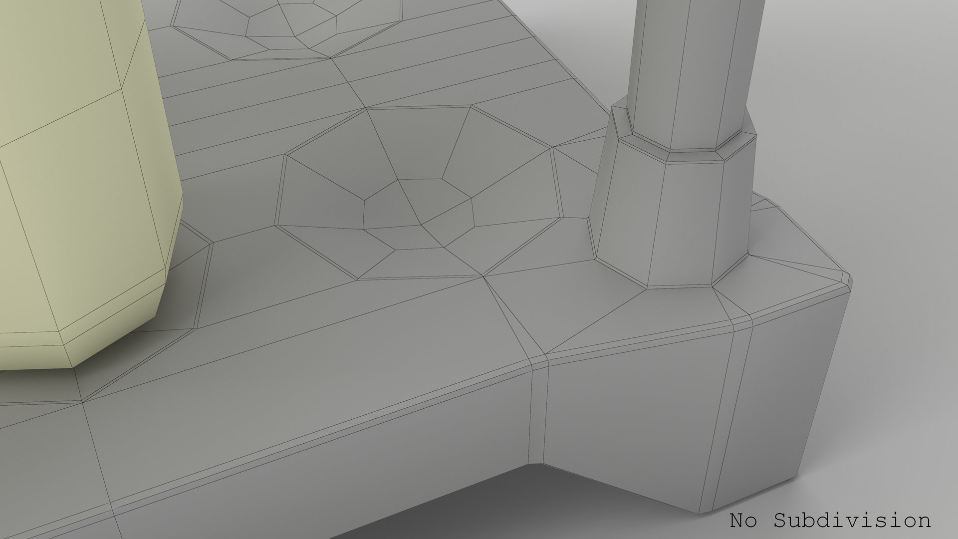 3d laboratory tripod test model