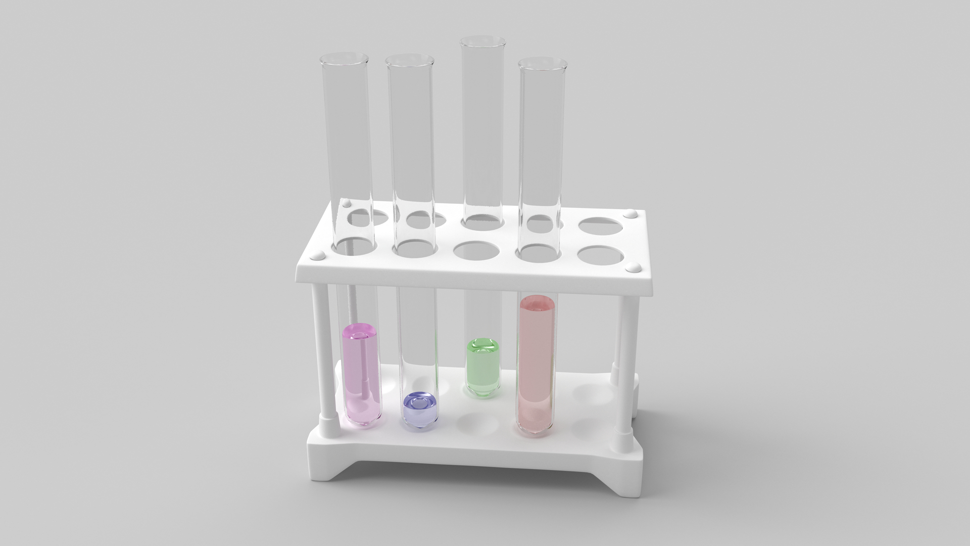 3d laboratory tripod test model