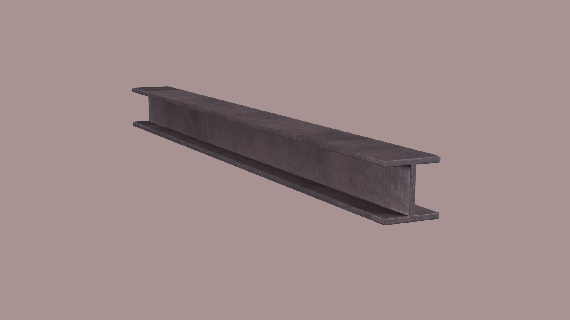 3D Model Iron Beam - TurboSquid 2226363