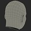 3d Male Head Rigged Model