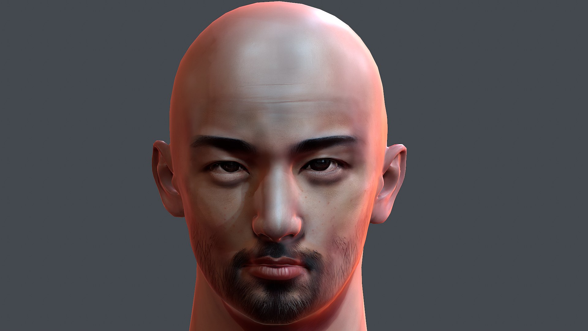 Male Head Realistic Perfect Head Low-poly 3D Model 3D Model - TurboSquid 1954583