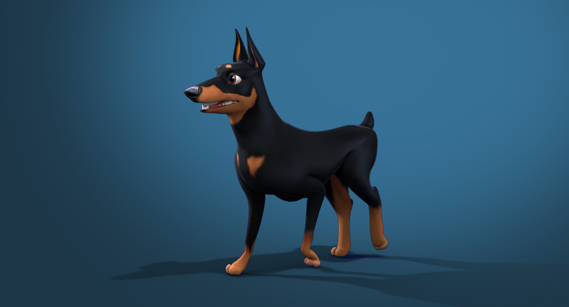 3D Dog Cartoon - TurboSquid 1152927