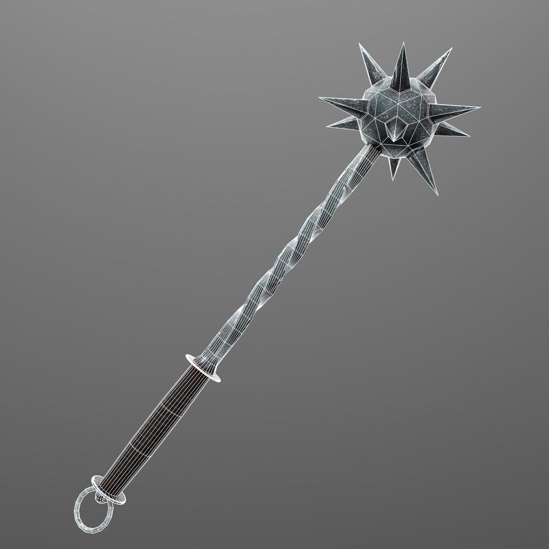 3D Medieval Mace Low-poly 3D Model Model - TurboSquid 2349406