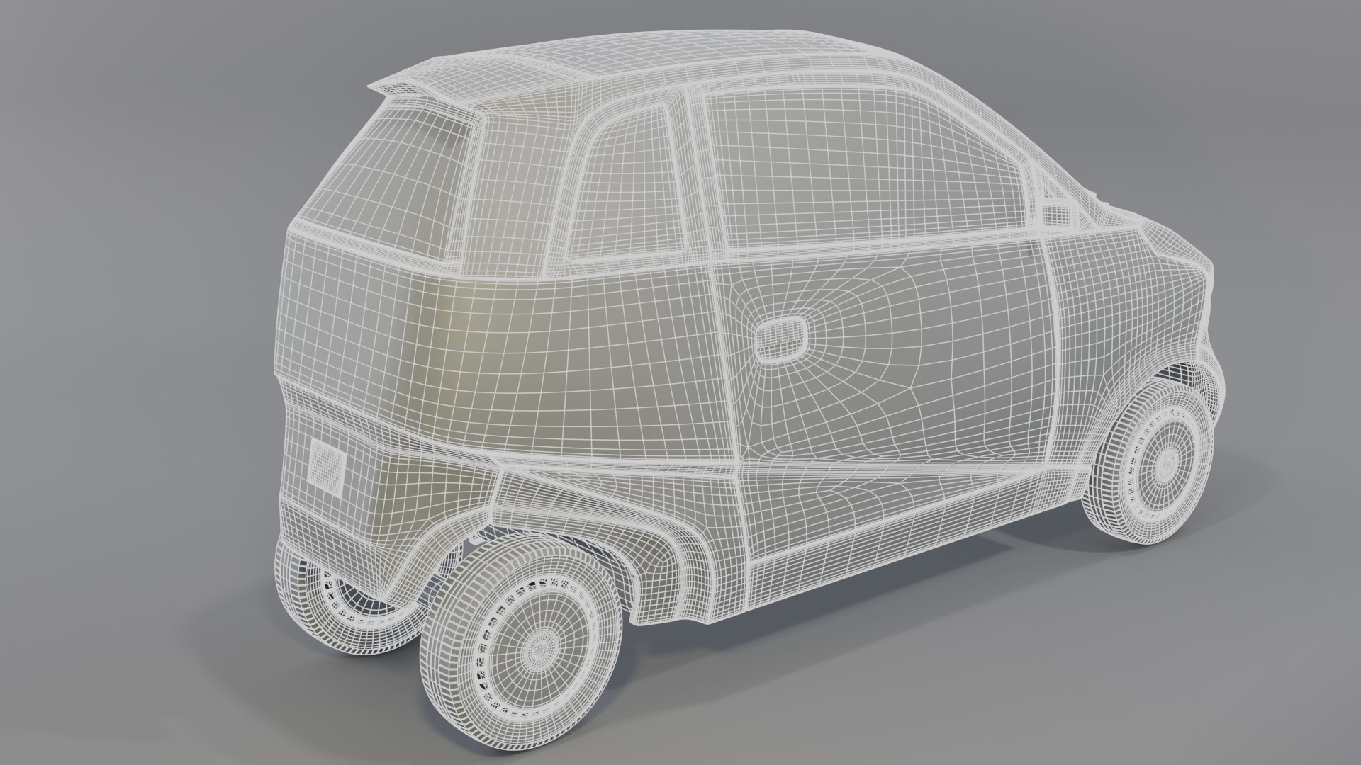 Vayve Mobility EVA Light Platinum 3D Model - TurboSquid 2204129
