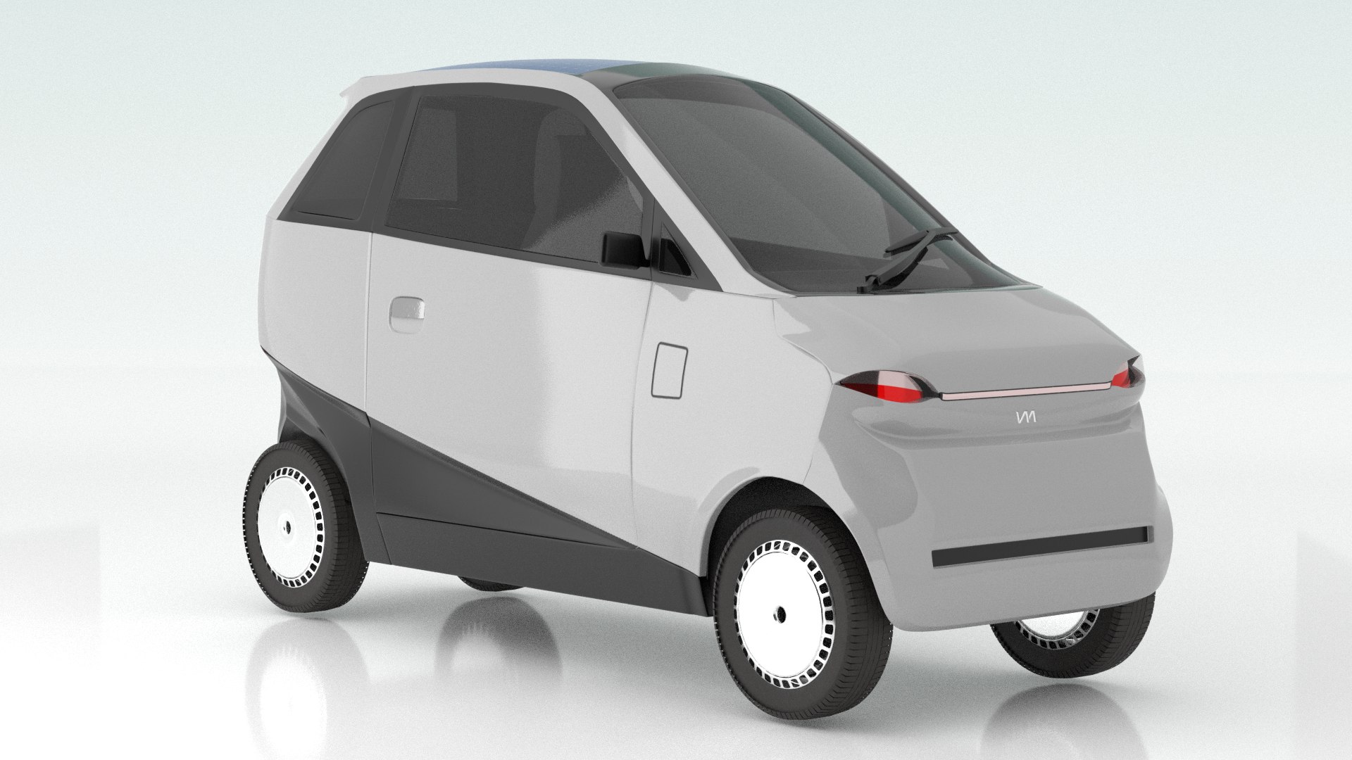 Vayve Mobility EVA Light Platinum 3D Model - TurboSquid 2204129