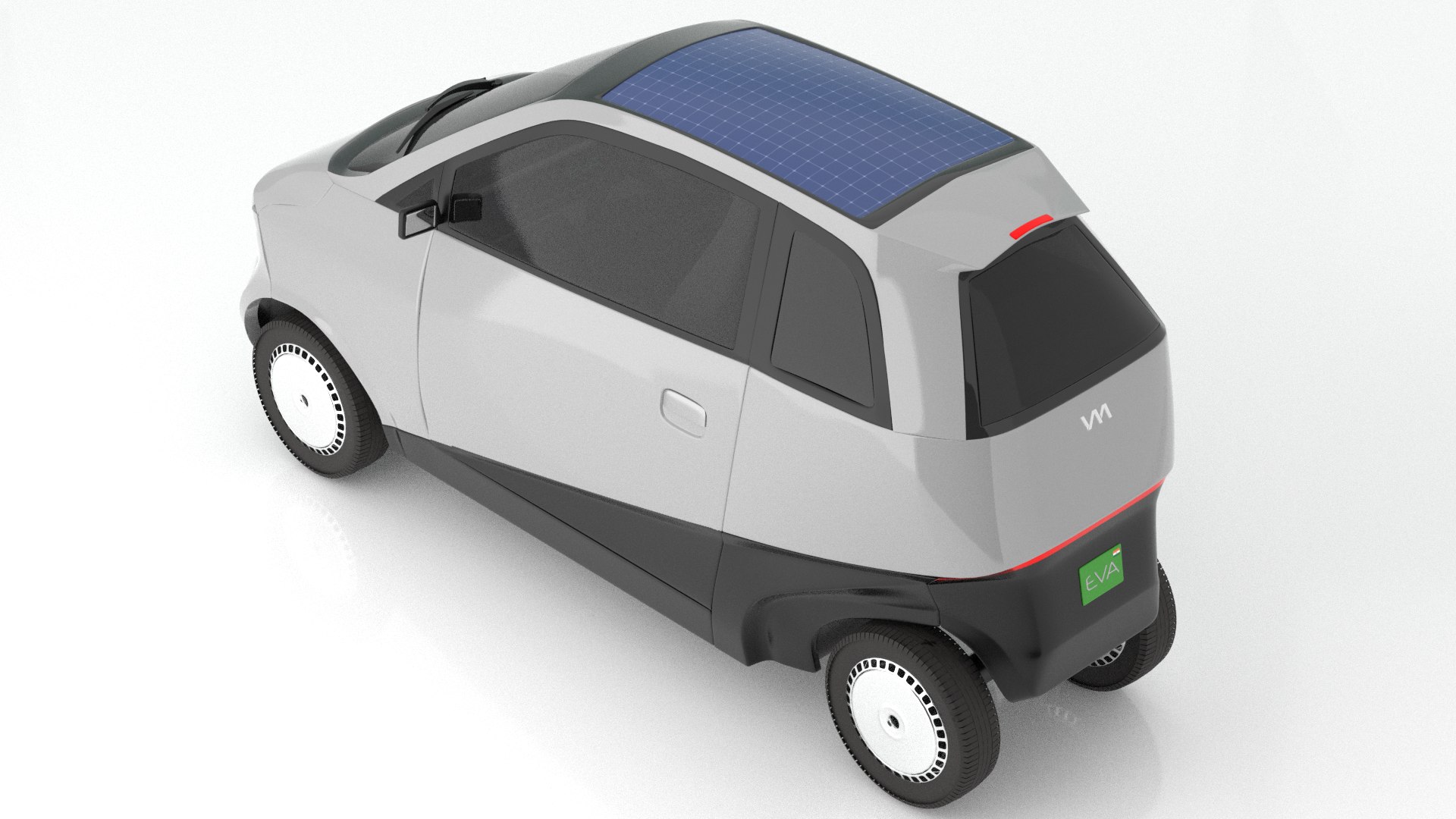 Vayve Mobility EVA Light Platinum 3D Model - TurboSquid 2204129