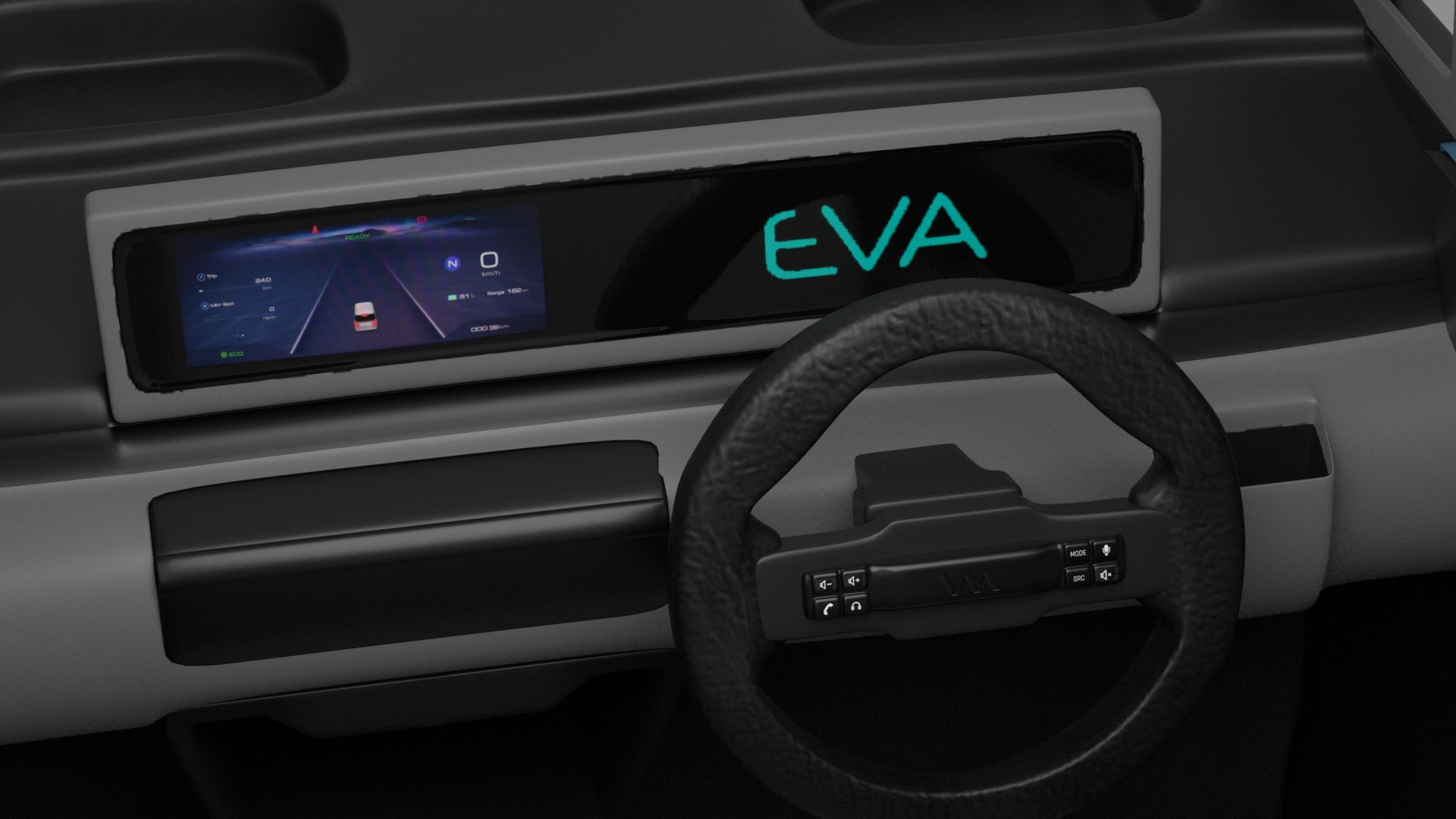 Vayve Mobility EVA Light Platinum 3D Model - TurboSquid 2204129