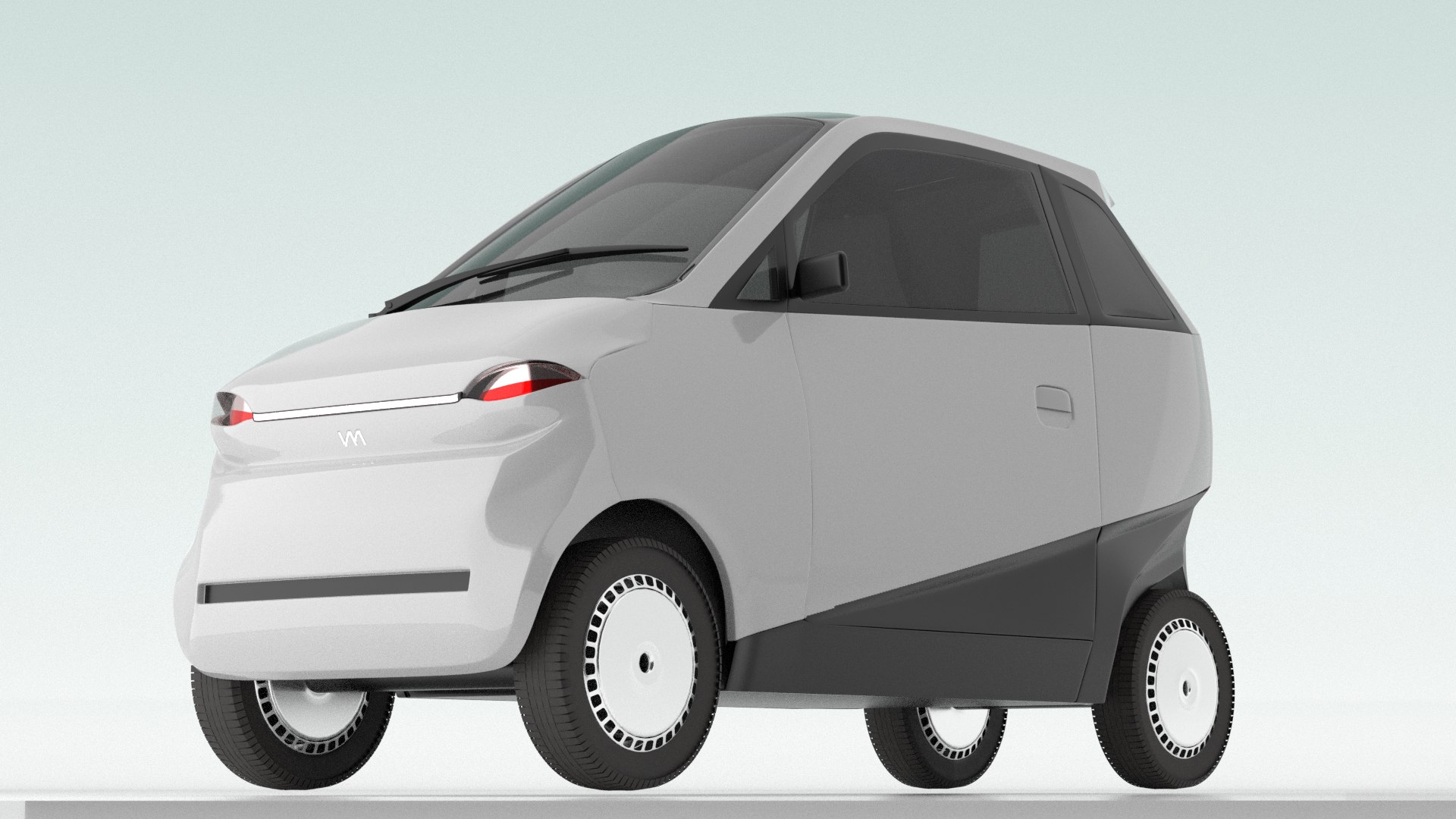 Vayve Mobility EVA Light Platinum 3D Model - TurboSquid 2204129