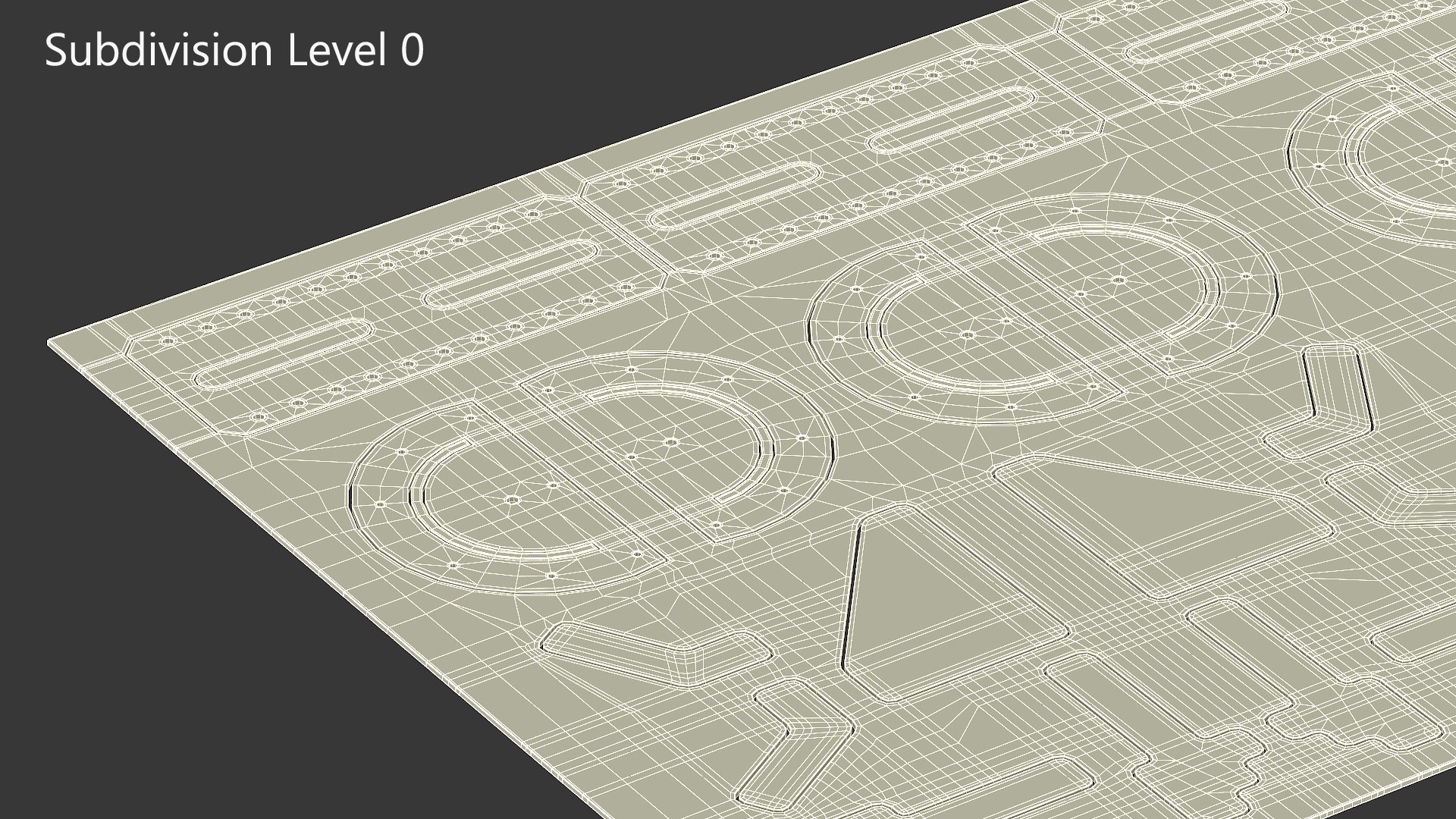3D Metal Sheet With Laser Cut Model - TurboSquid 2387376