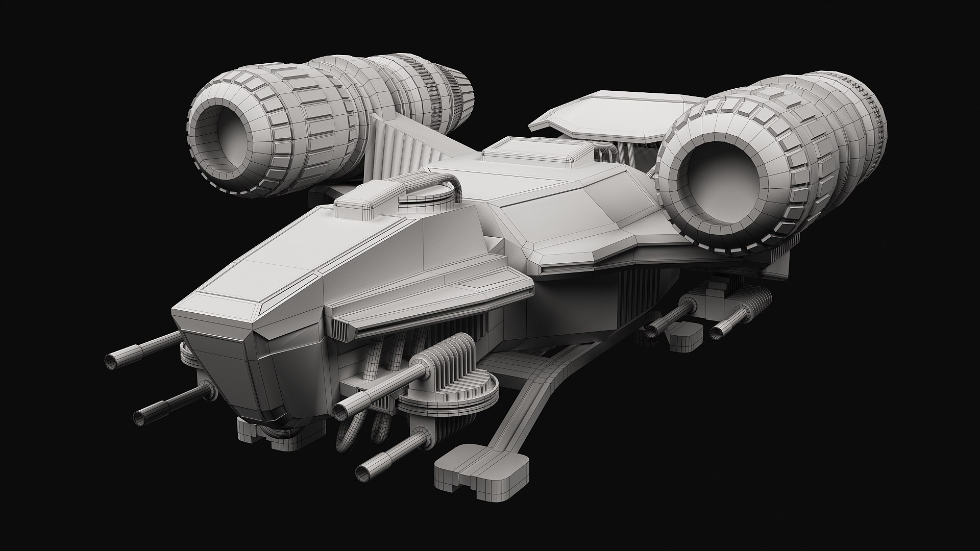 3D Model Spaceship Combat - TurboSquid 2159526