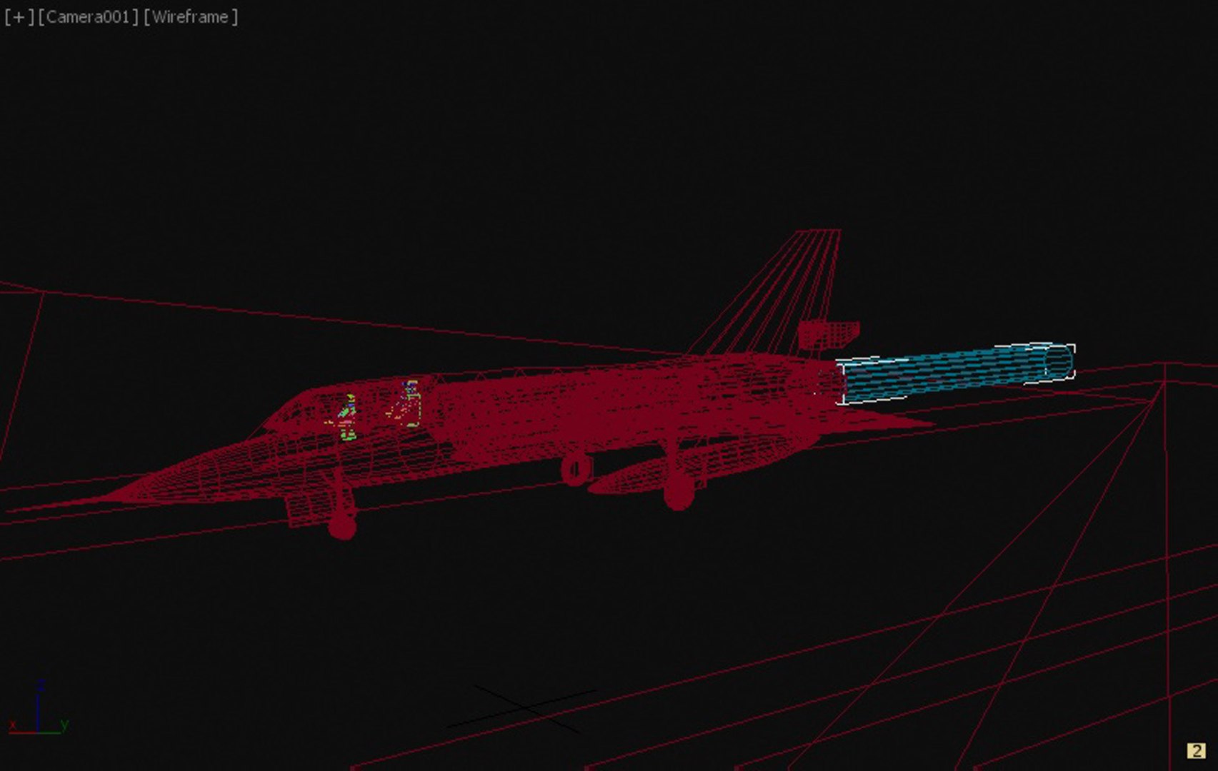 Airplane F-106B 3D Model - TurboSquid 2030774