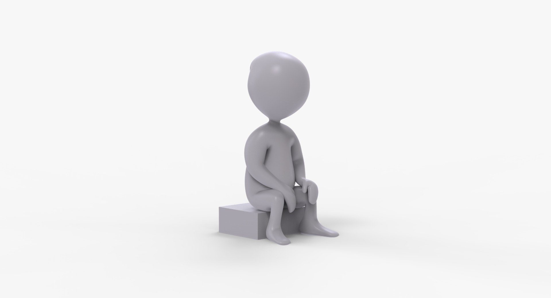 3D Generic Toon Character Rigged Model - TurboSquid 1321842