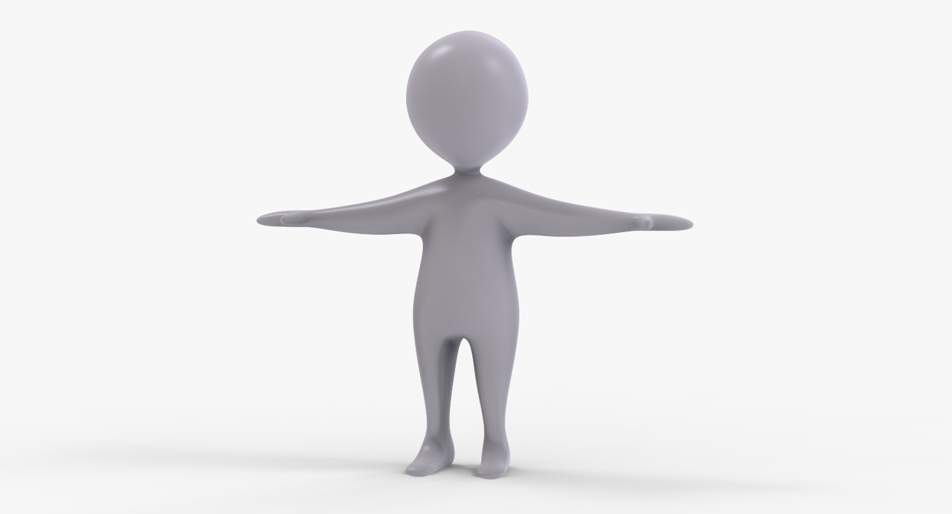 3D Generic Toon Character Rigged Model - TurboSquid 1321842