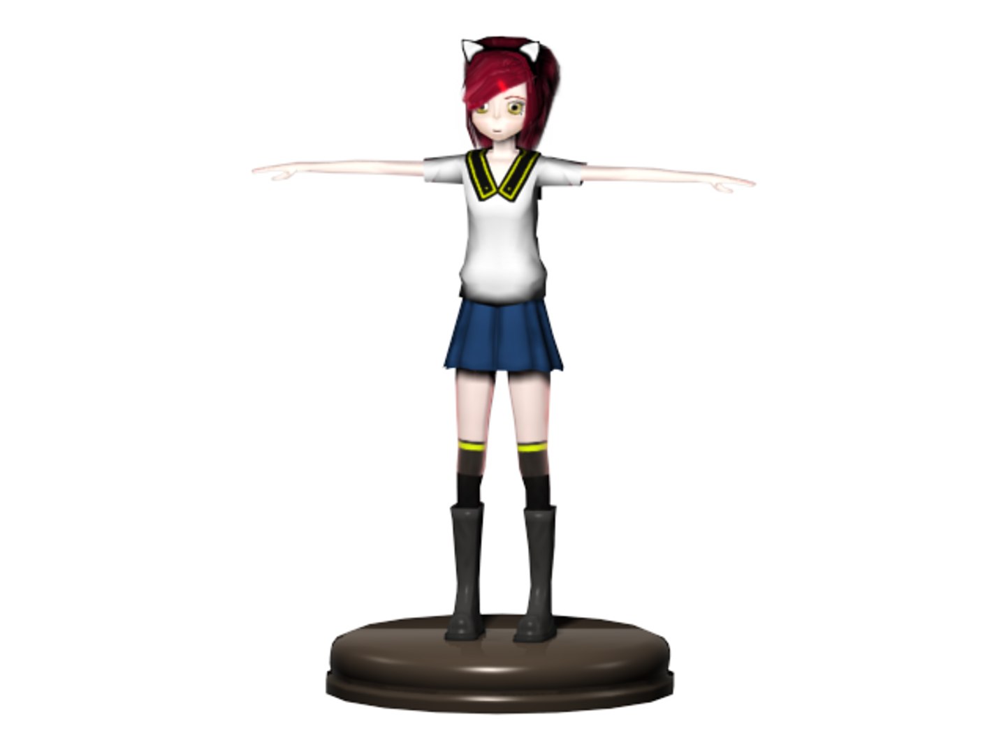 Free 3ds Model Stand Base