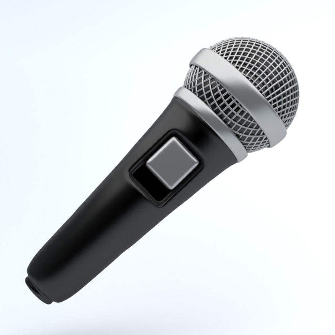3D Mic Icon Phone Model - TurboSquid 1180746