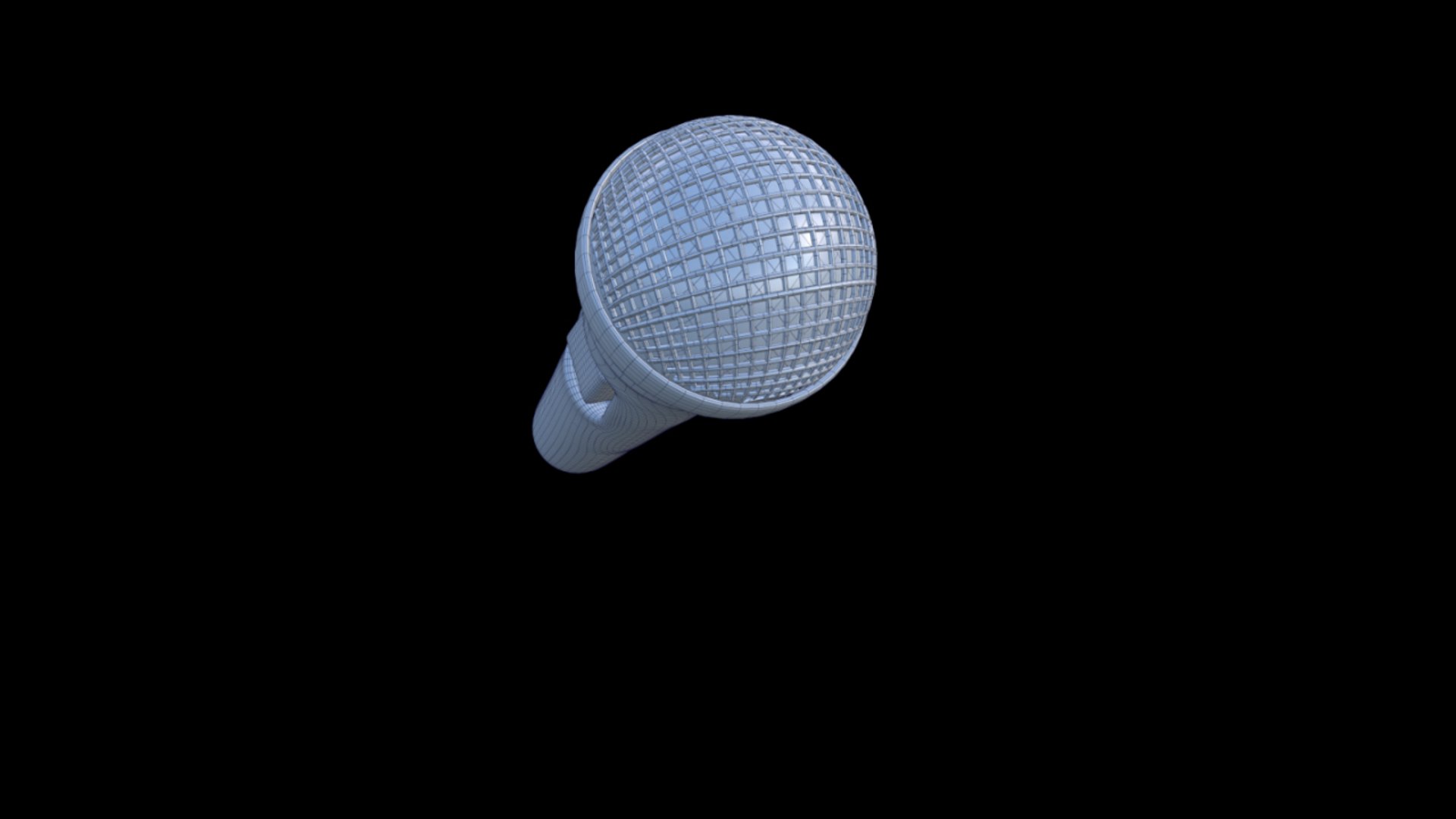 3D Mic Icon Phone Model - TurboSquid 1180746
