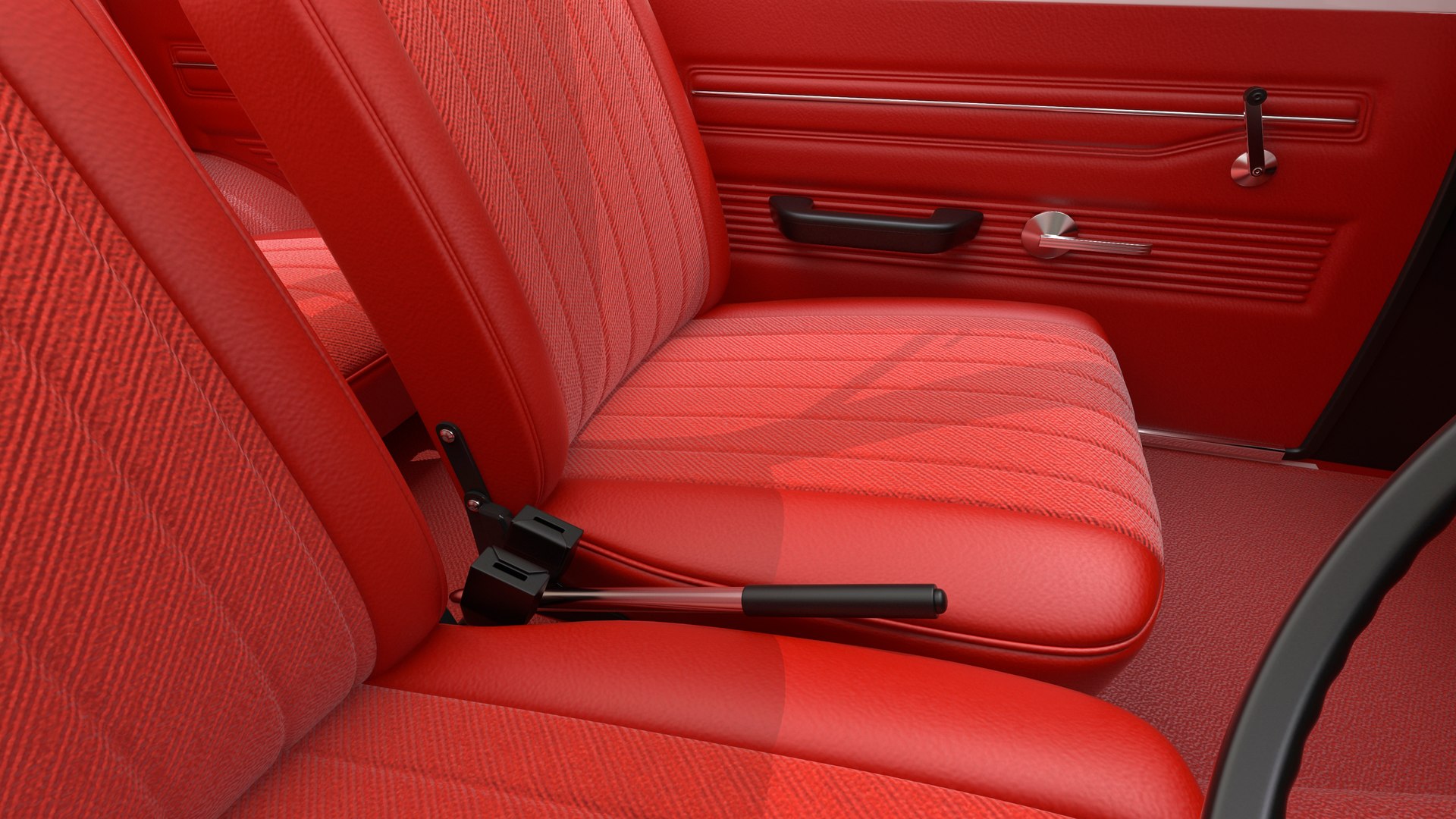 1st Gen Toyota Corolla E10 1966 White Rigged for Cinema 4D 3D model ...