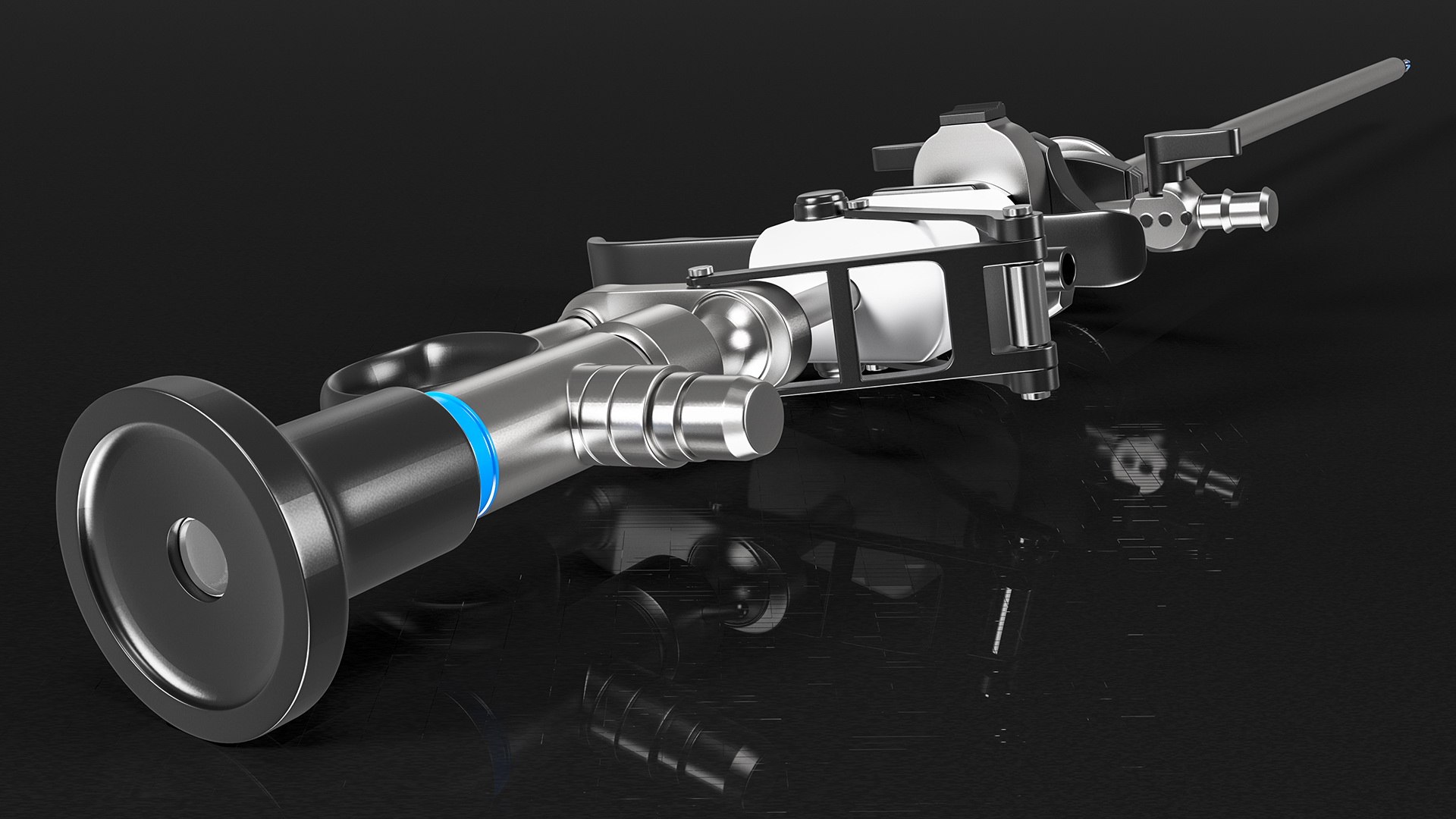 3D resectoscope bipolar conical electrode - TurboSquid 1669450