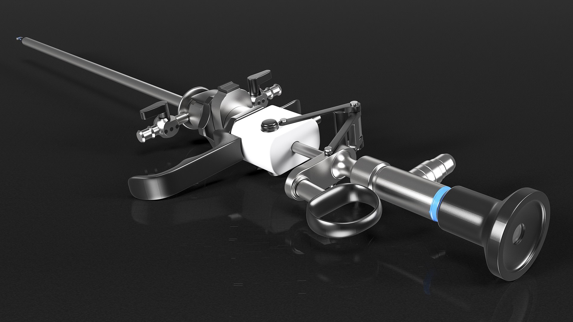 3D resectoscope bipolar conical electrode - TurboSquid 1669450