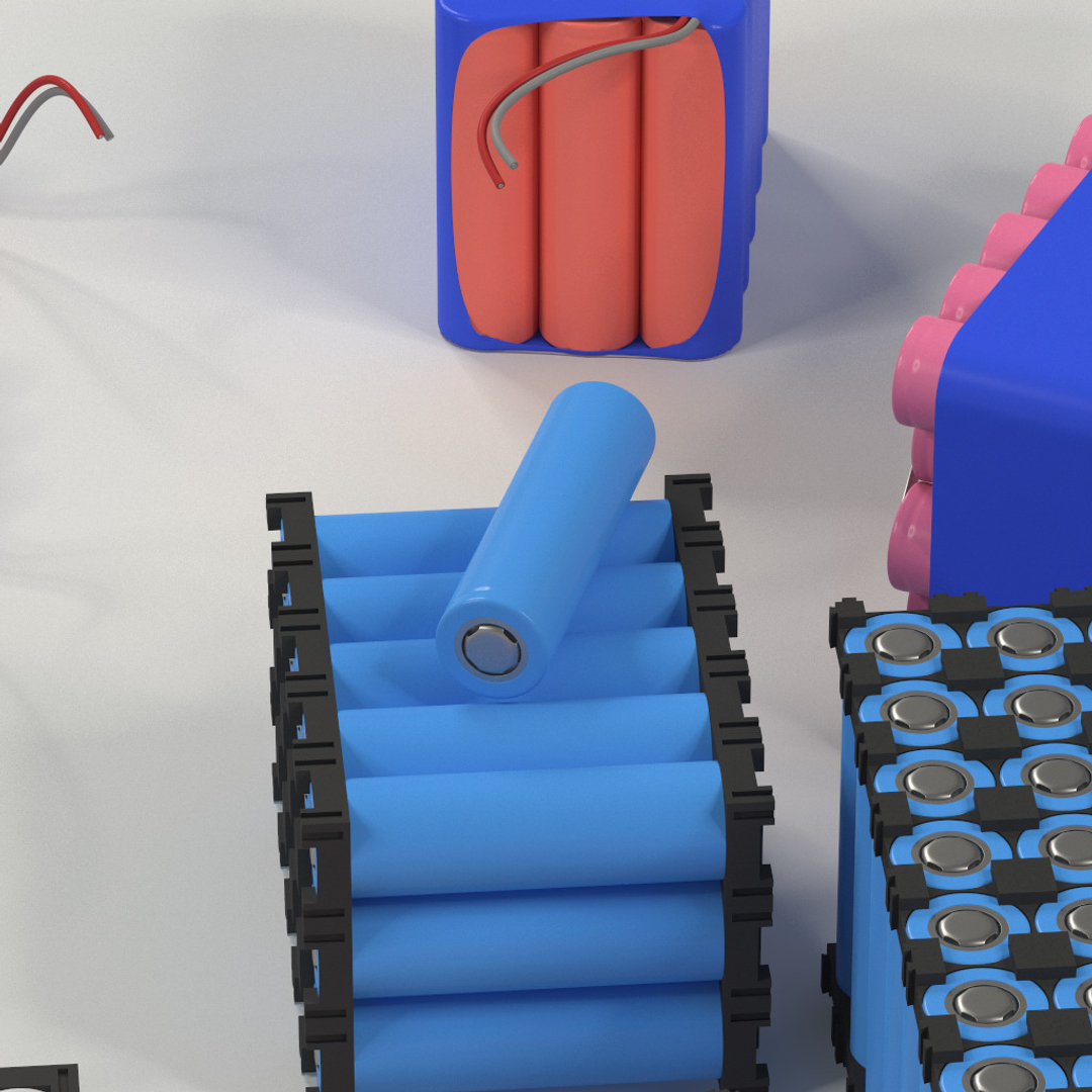 3D 18650 Li Ion 1 - TurboSquid 1244873