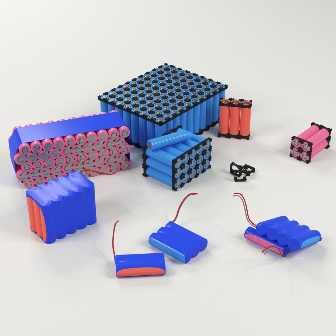 3D 18650 Li Ion 1 - TurboSquid 1244873