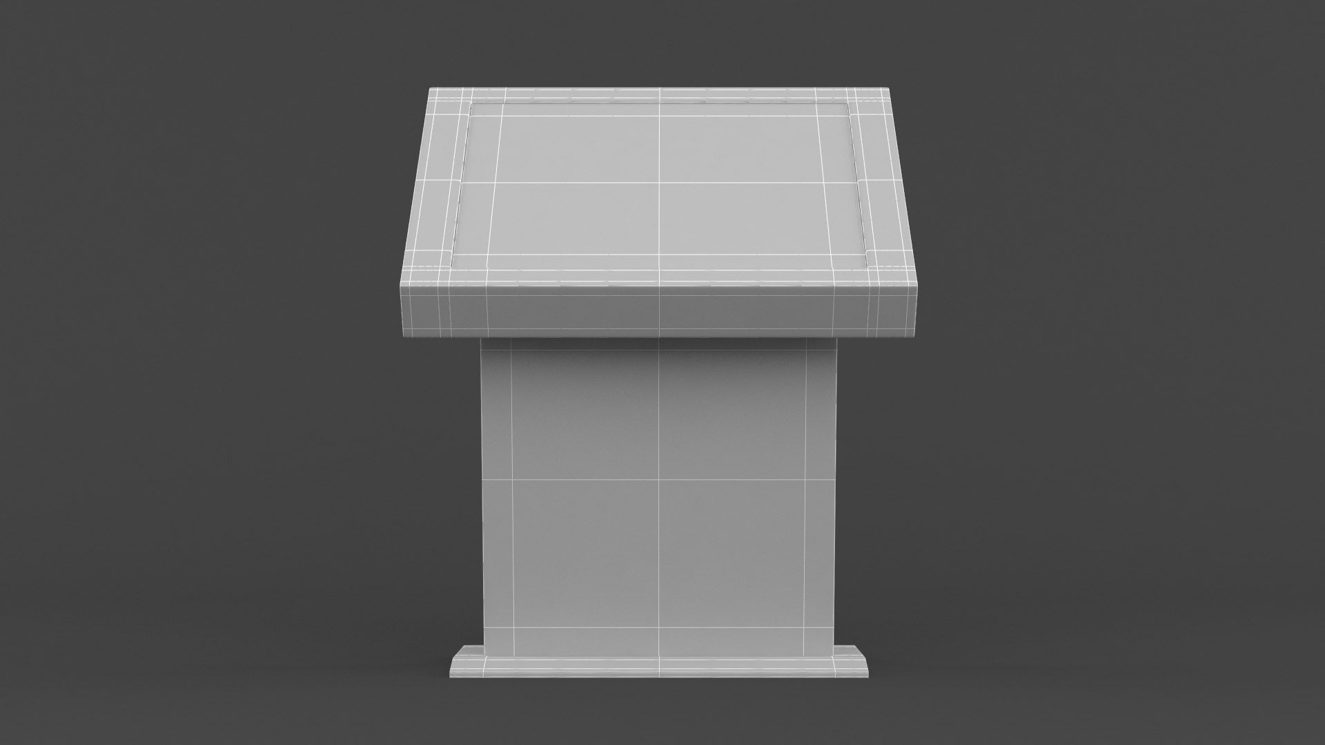 Digital Kiosk Model - TurboSquid 2262004