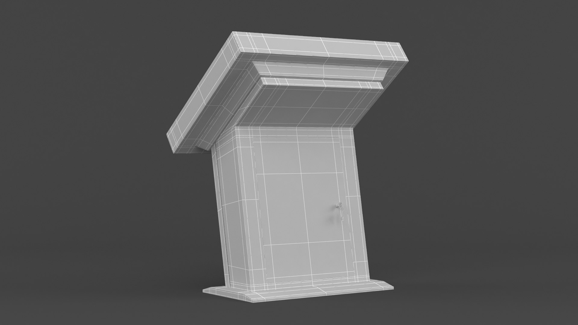 Digital Kiosk Model - TurboSquid 2262004