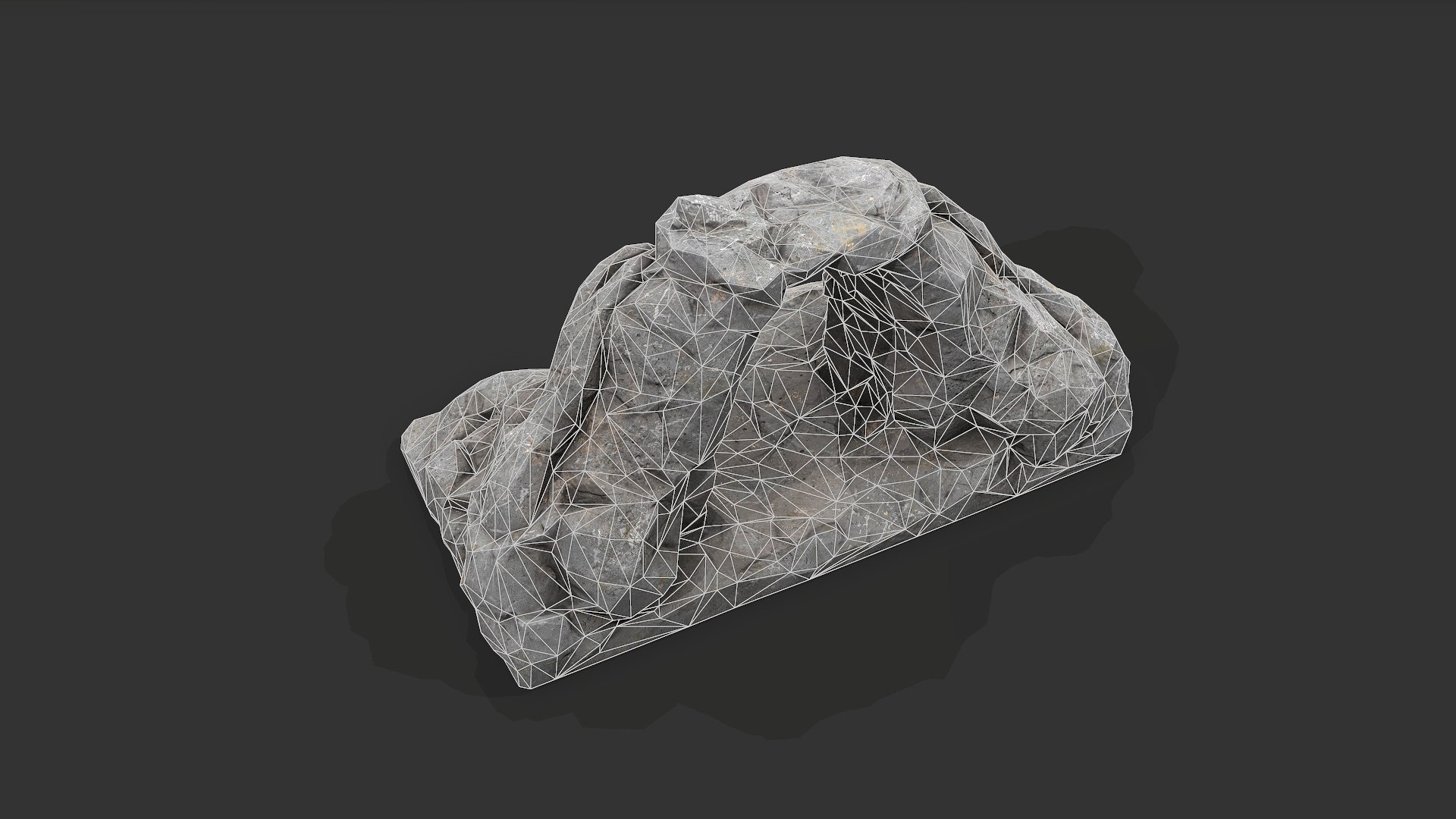 3D Cave Entrance Cliff Stone 02 - TurboSquid 2142267