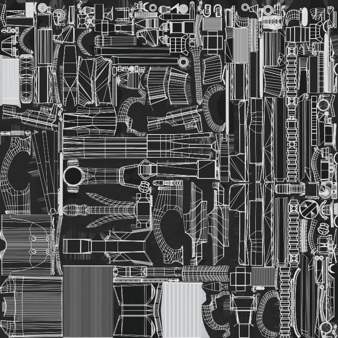 P90 3D Model - TurboSquid 1925549