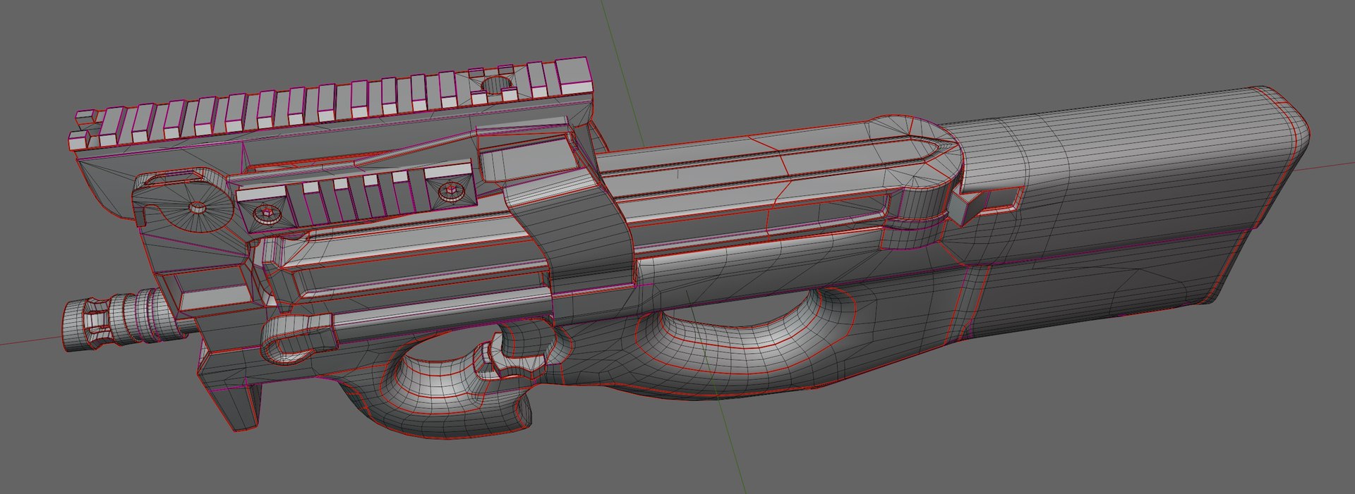 P90 3D Model - TurboSquid 1925549