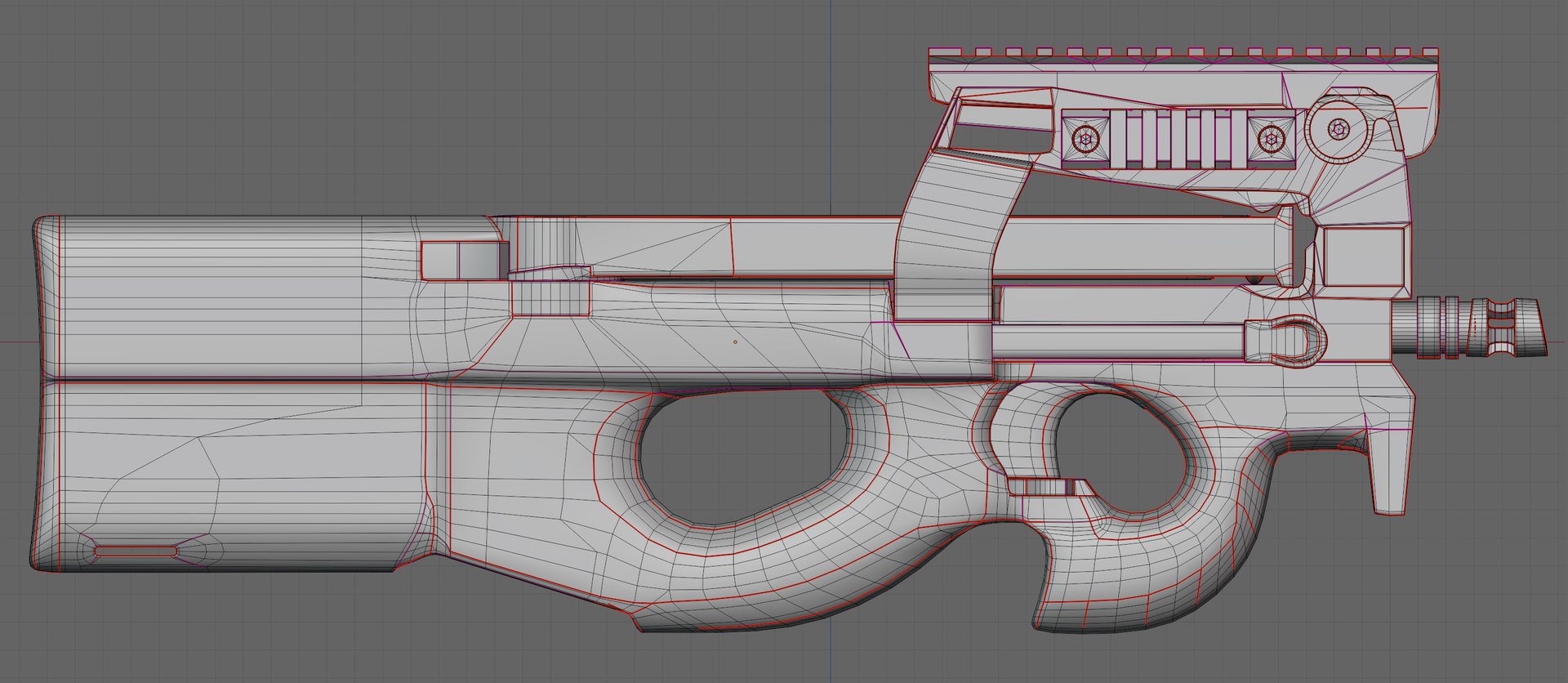 P90 3D Model - TurboSquid 1925549