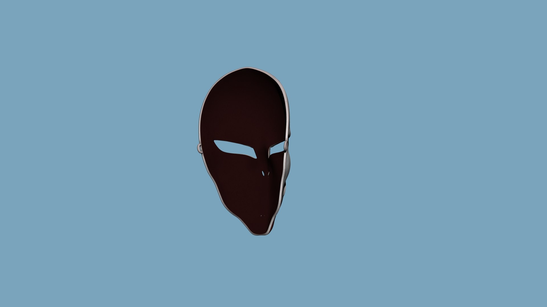 3D Hollow Mask 3D Printable - TurboSquid 2336262