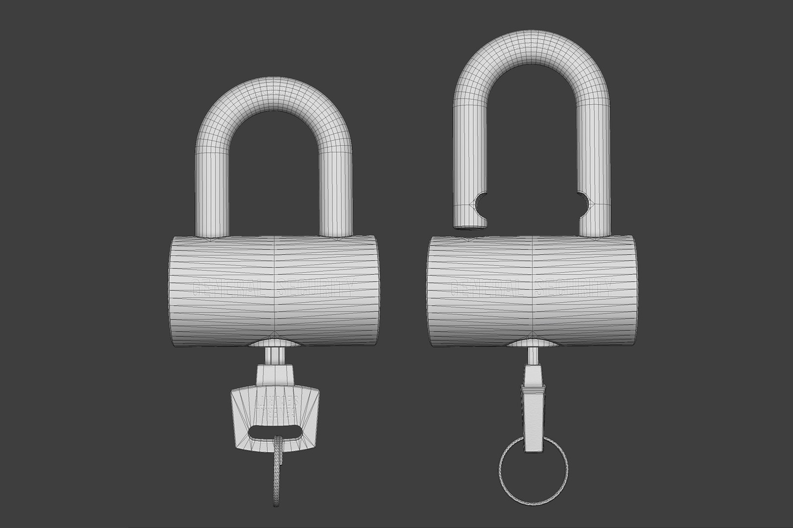 3D Model Key Lock - TurboSquid 1395601