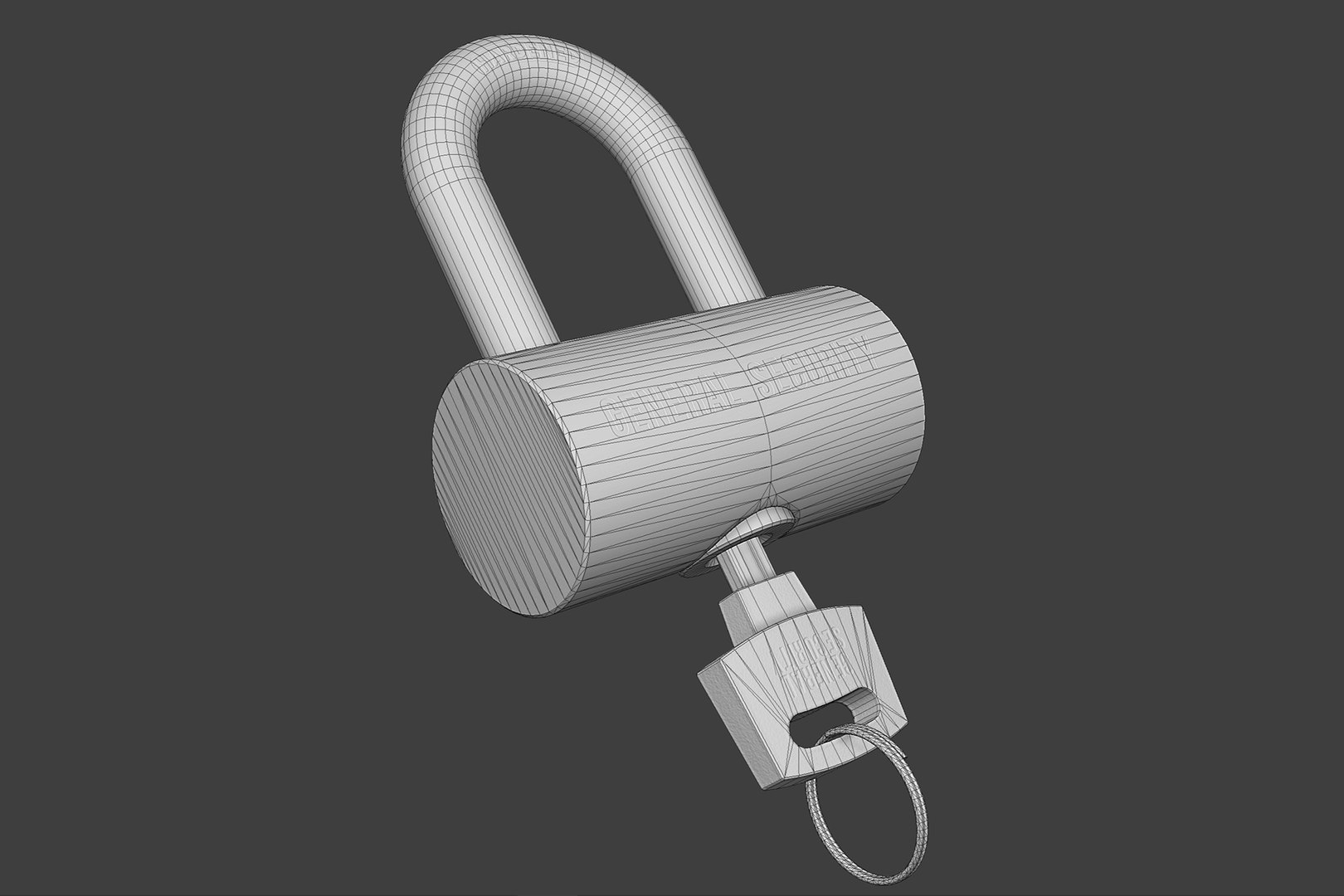 3D Model Key Lock - TurboSquid 1395601