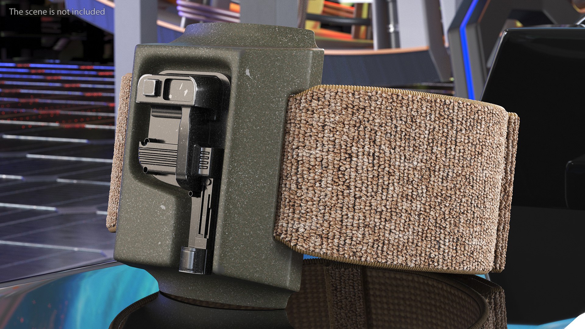 3D Star Wars Rebel Wrist Communicator Fastened - TurboSquid 2102926