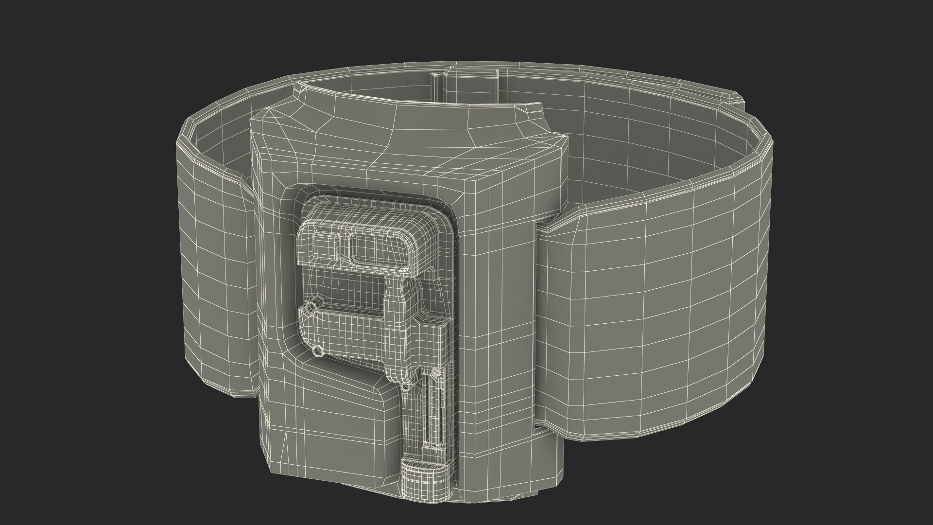 3D Star Wars Rebel Wrist Communicator Fastened - TurboSquid 2102926