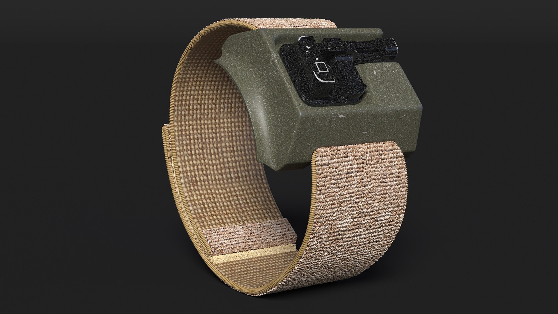 3D Star Wars Rebel Wrist Communicator Fastened - TurboSquid 2102926