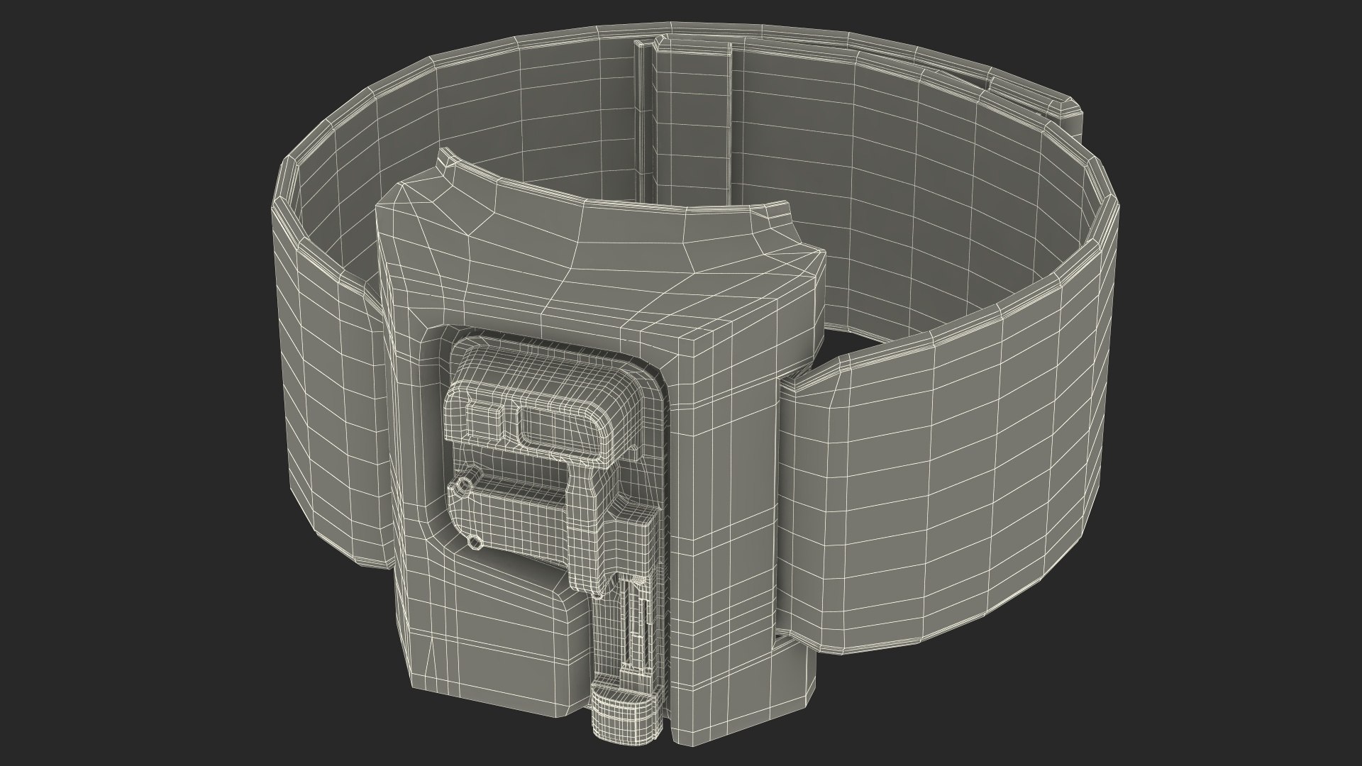 3D Star Wars Rebel Wrist Communicator Fastened - TurboSquid 2102926